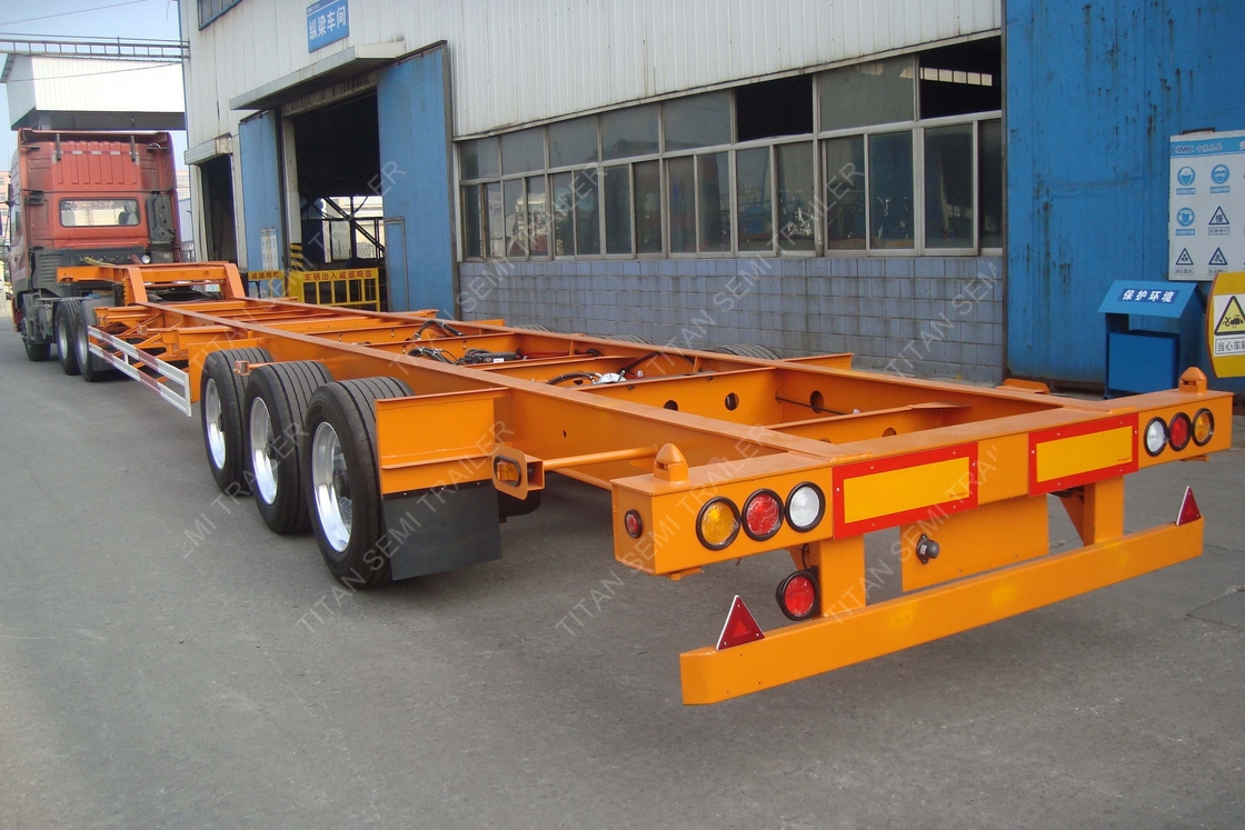 Tri - Axle Container Trailer Chassis Tri - Axle Container Trailer Chassis